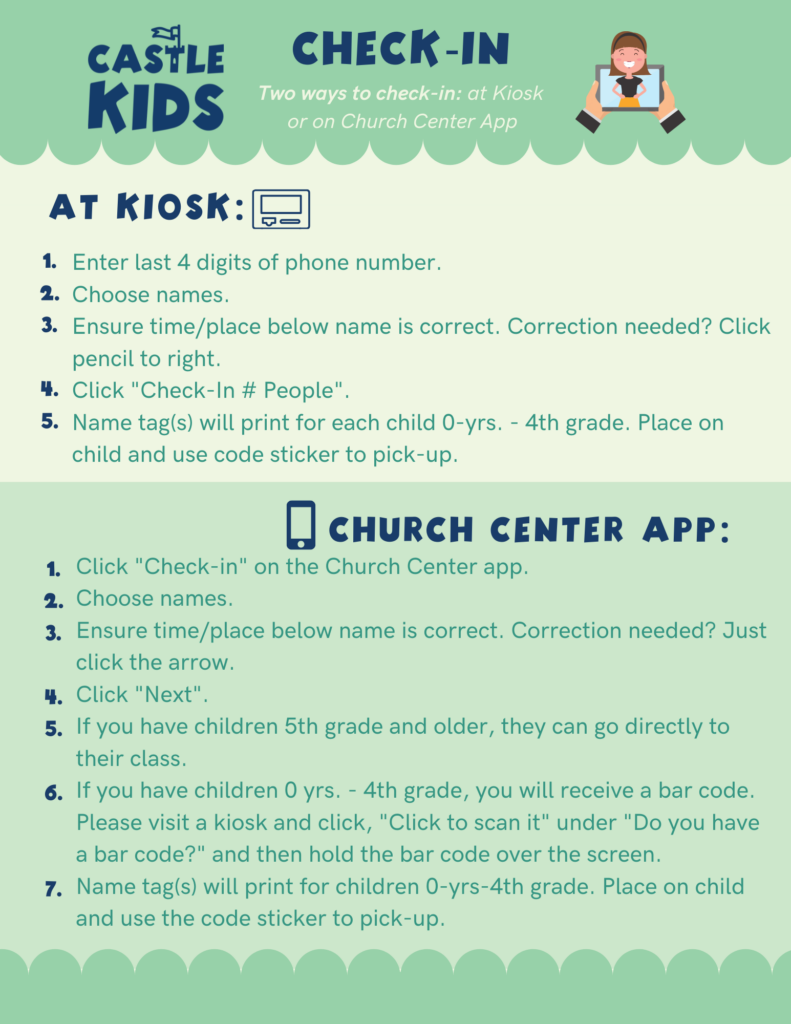 Child Check-In | New Castle Bible Church
